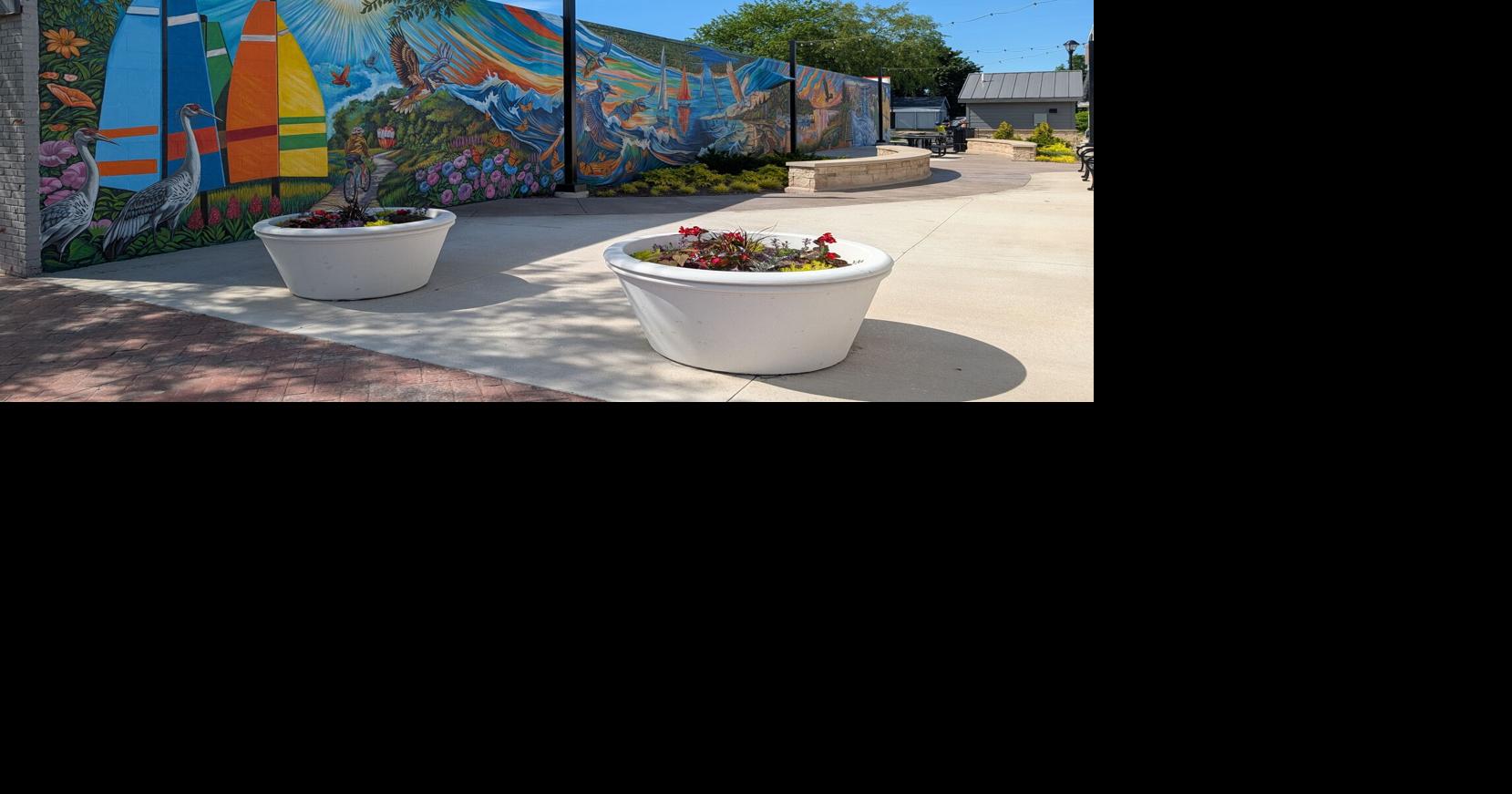 Pocket park mural is finished; dedication in the works | News ...