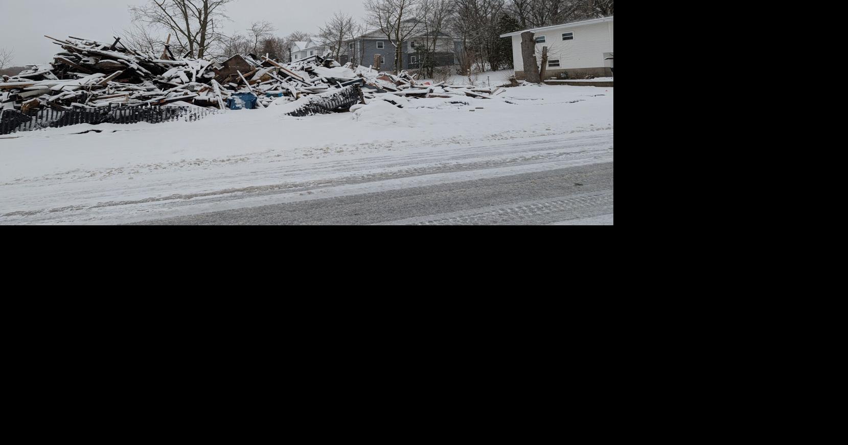 Three-alarm fire reduces Shelby apartment building to rubble | News ...