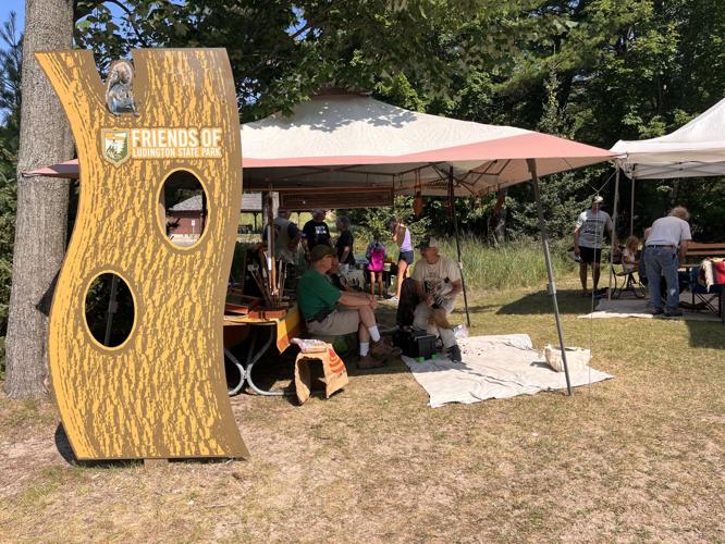 Flintknappers sharpen their skills at Ludington State Park | Ludington ...