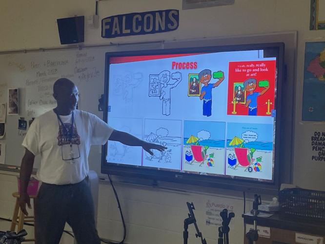 Children's book author/Illustrator speaks at Pentwater | News ...