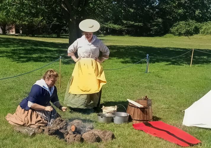 Stepping back in time with Revolutionary War reenactment | Ludington ...