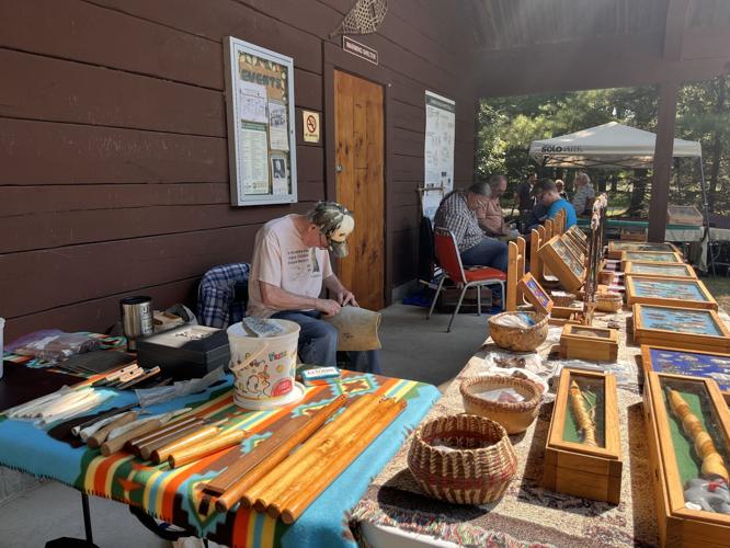 Flintknappers sharpen their skills at Ludington State Park | Ludington ...