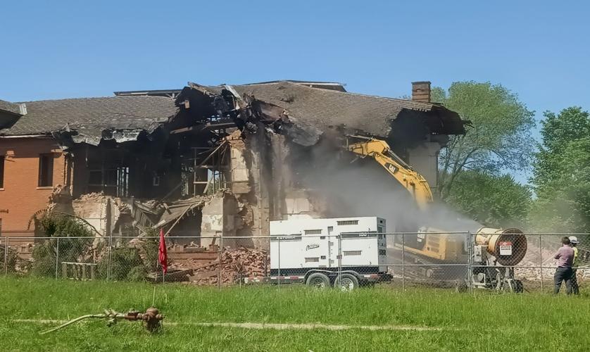 138-year-old Scottville landmark demolished | Community ...