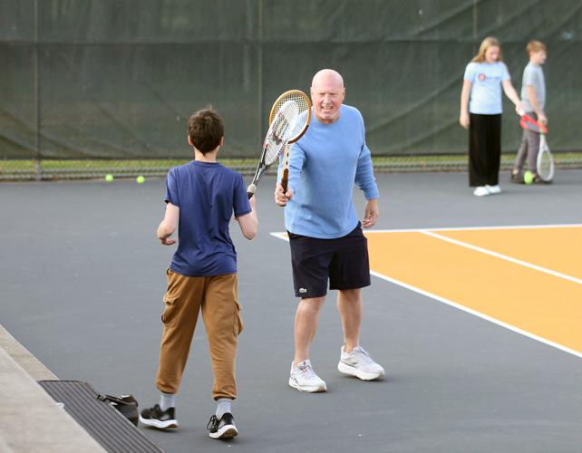 Luke Jensen, 1993 French Open Doubles champion, stops by LMS tennis ...