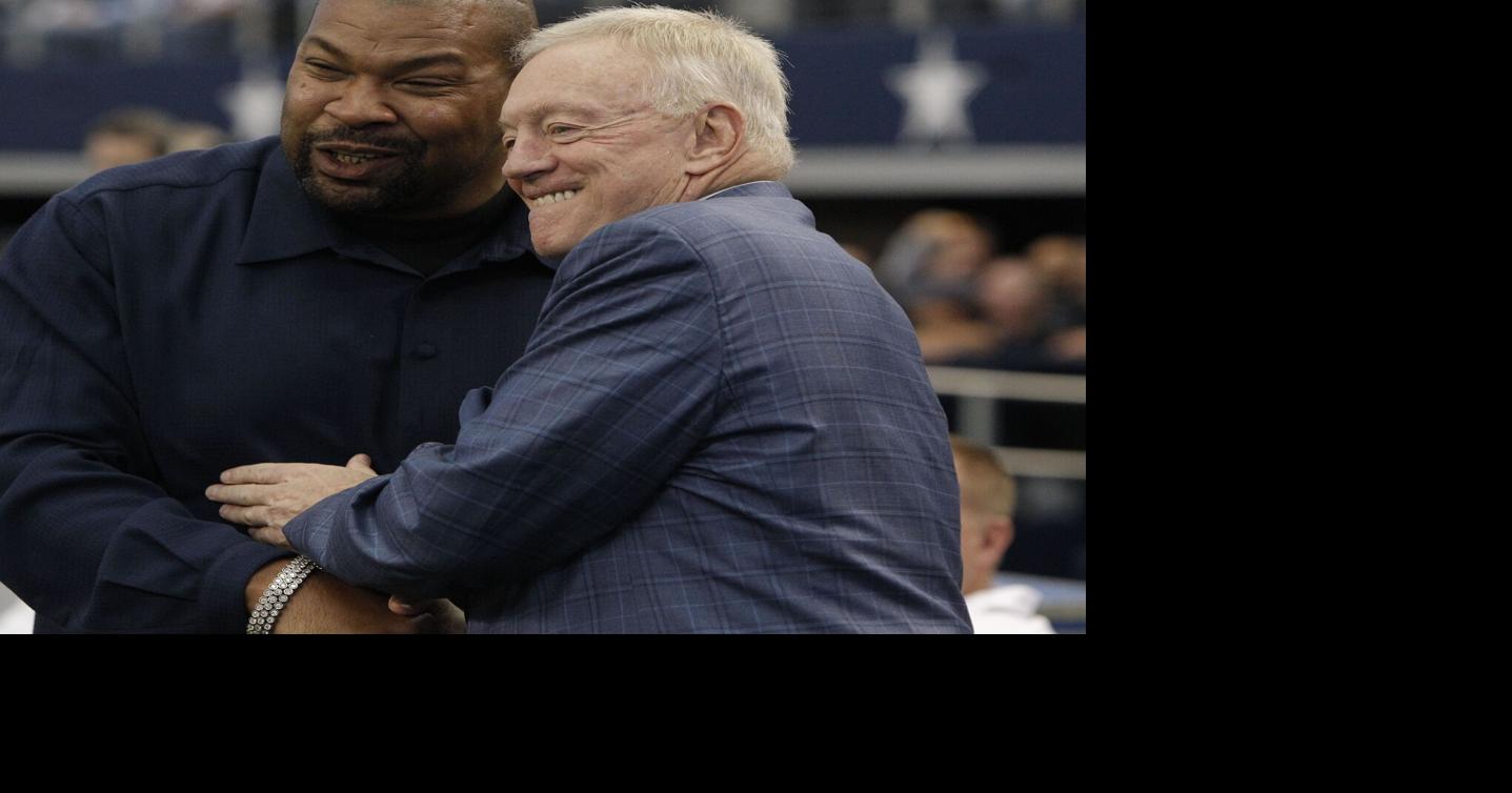 Larry Allen, a Hall of Fame offensive lineman for the Dallas Cowboys ...
