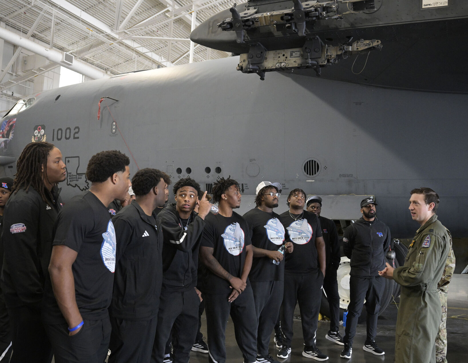 Photos: LA Tech football experiences Barksdale AFB | News ...