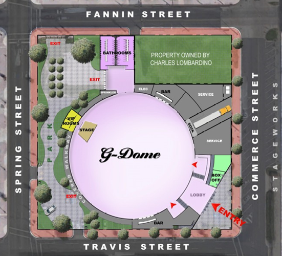 50 Cent's big downtown Shreveport dome gets zoning OK | Business ...