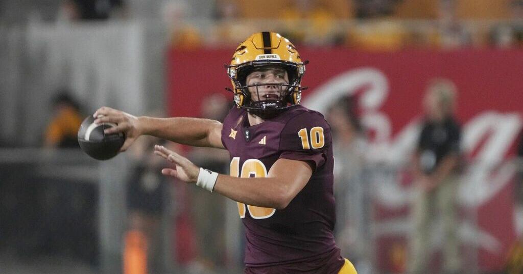 Sam Leavitt transferring to LSU football from Arizona State | LSU ...