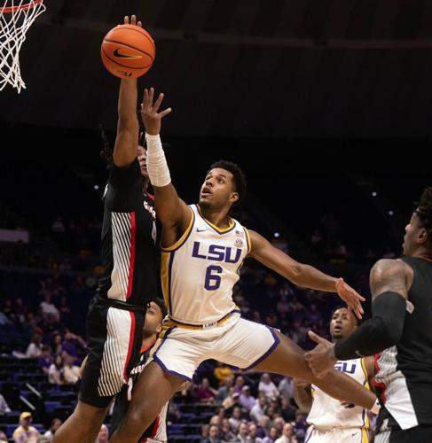 LSU basketball survives late against Georgia for 67-66 win | LSU ...