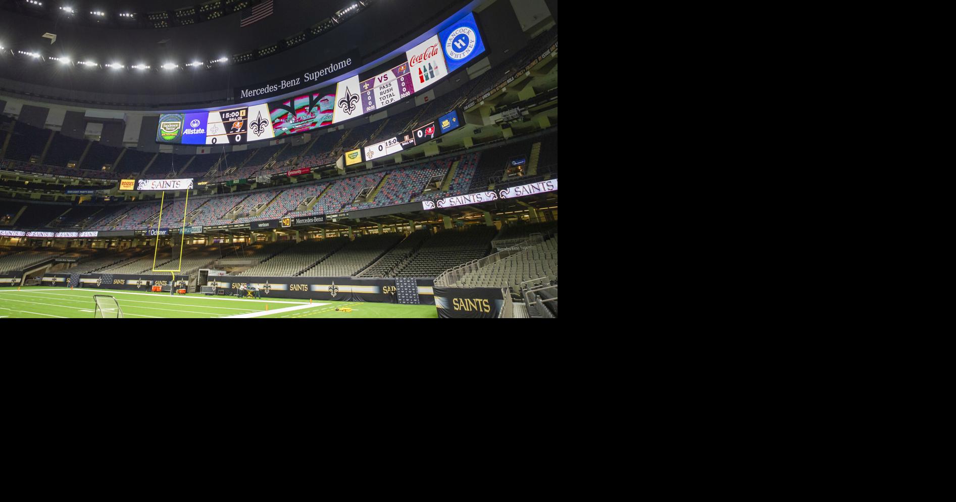 Saints lobbied to fill Superdome at 35% capacity, with support from ...