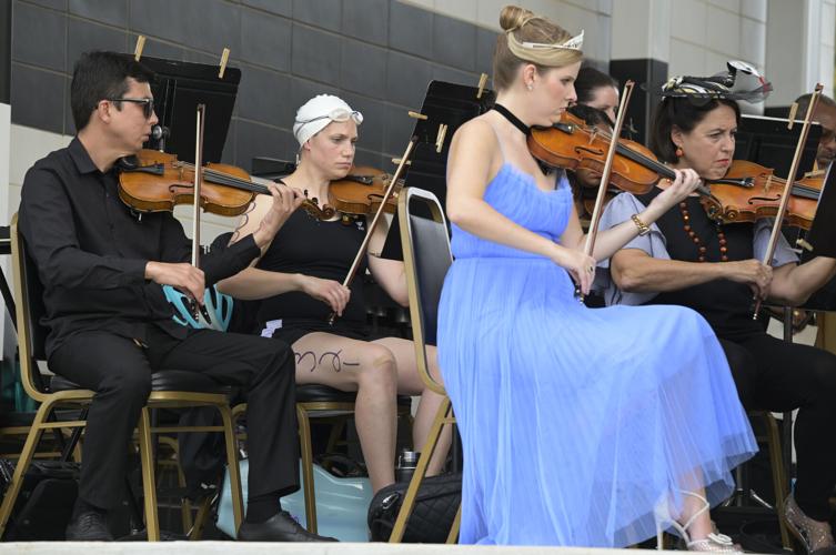 Spooky Symphony Ukranian military concerts Caddo Common Park | Food ...