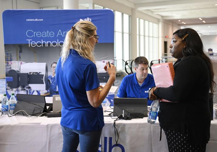 Hundreds turn out for SLB hiring event in Shreveport | News ...