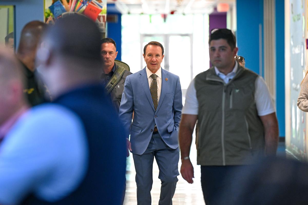 Jeff Landry talks Louisiana teacher pay without Amendment 3 | News ...