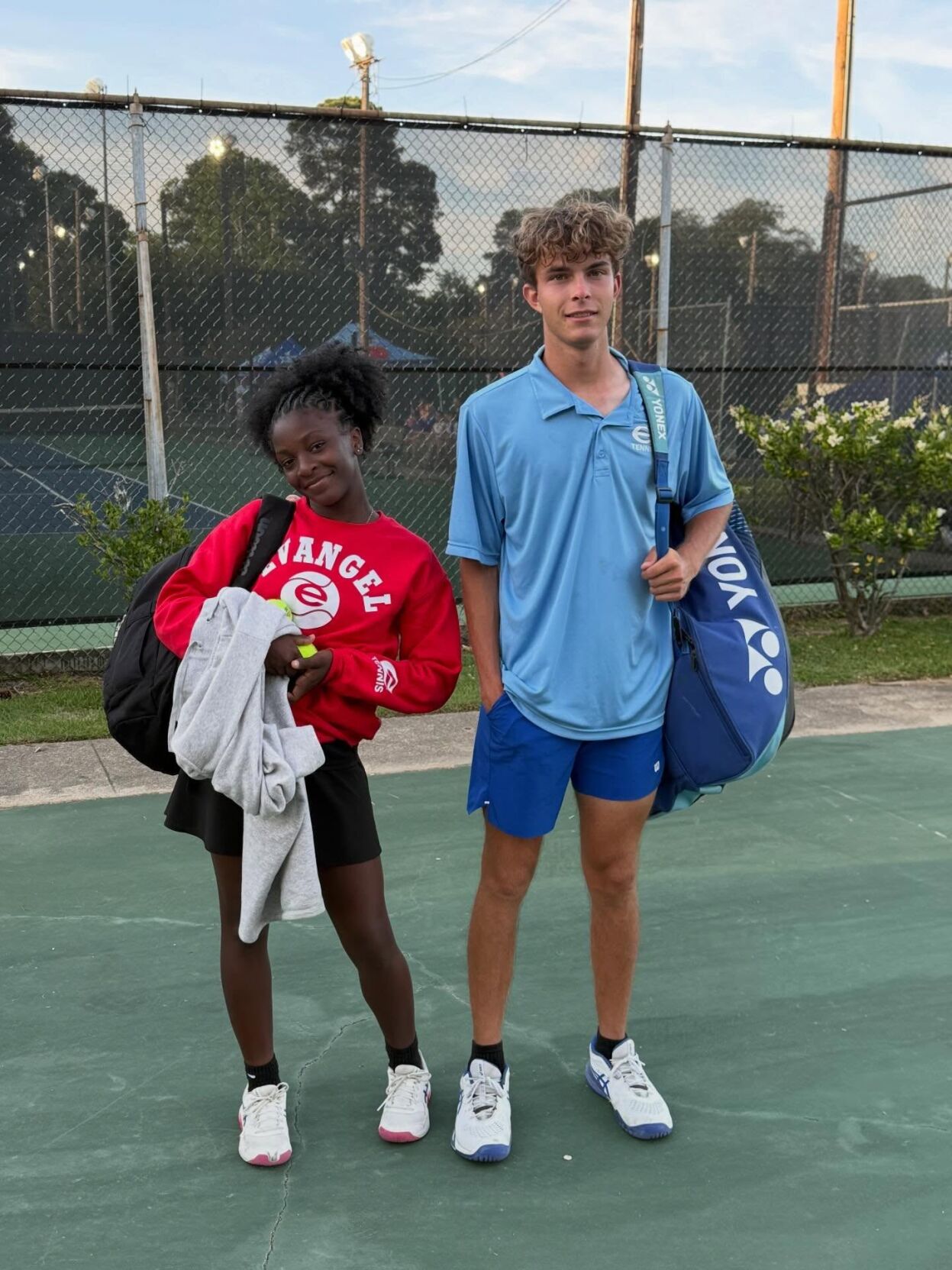 Evangel duo reach semifinals at LHSAA state tennis tourney | High ...