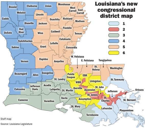 Louisiana Legislature passes new Congressional map | News ...