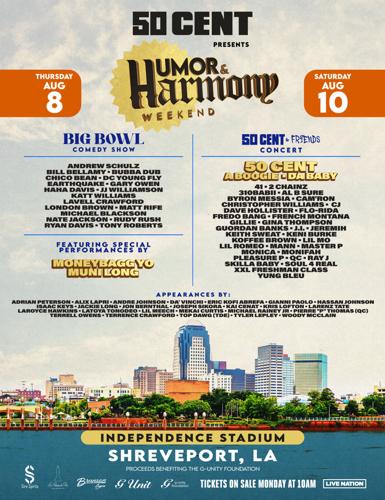 50 Cent drops Humor & Harmony Shreveport event, ticket info | Business ...