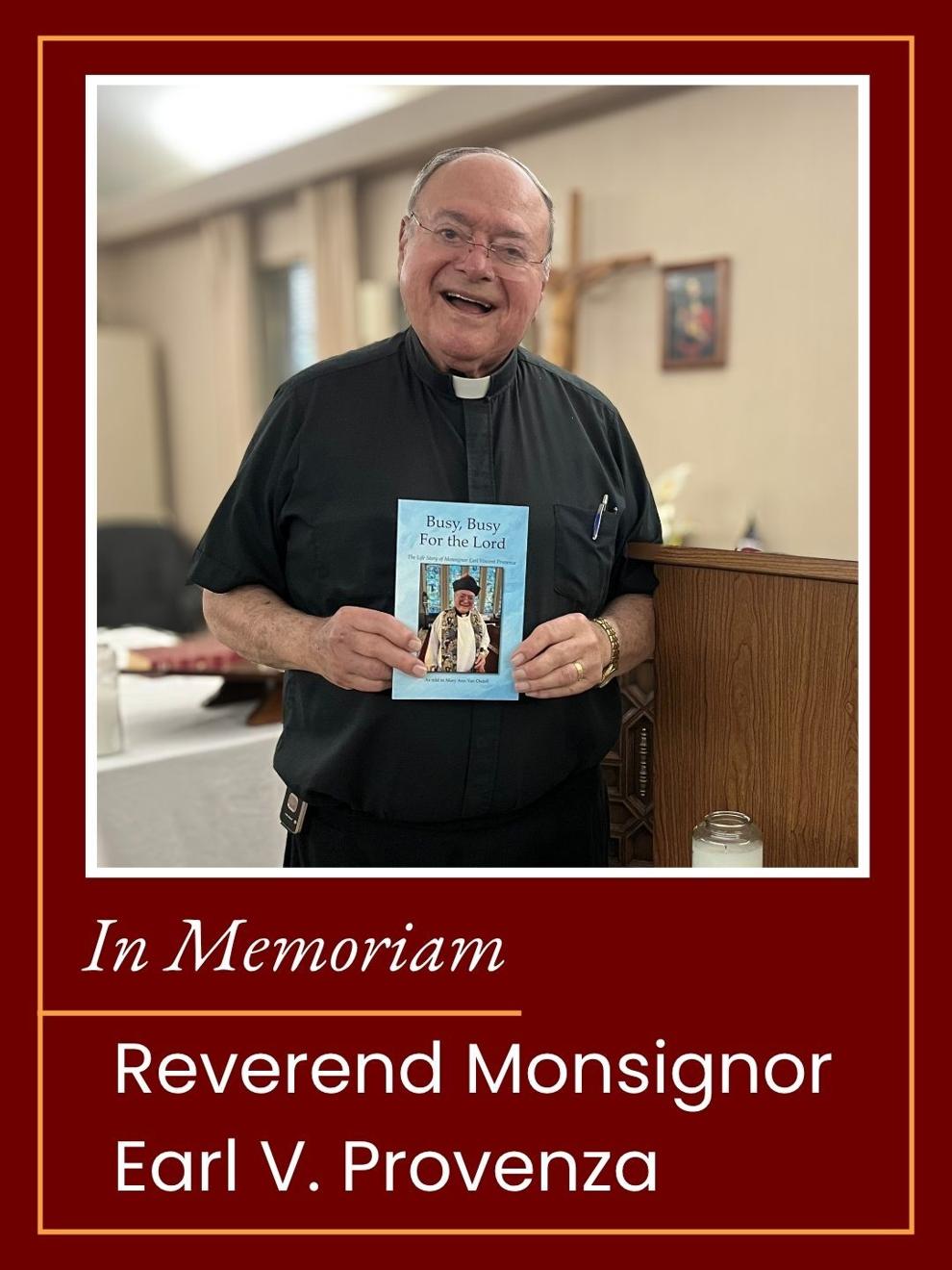 Monsignor Earl Provenza, retired Shreveport priest, has died | News ...