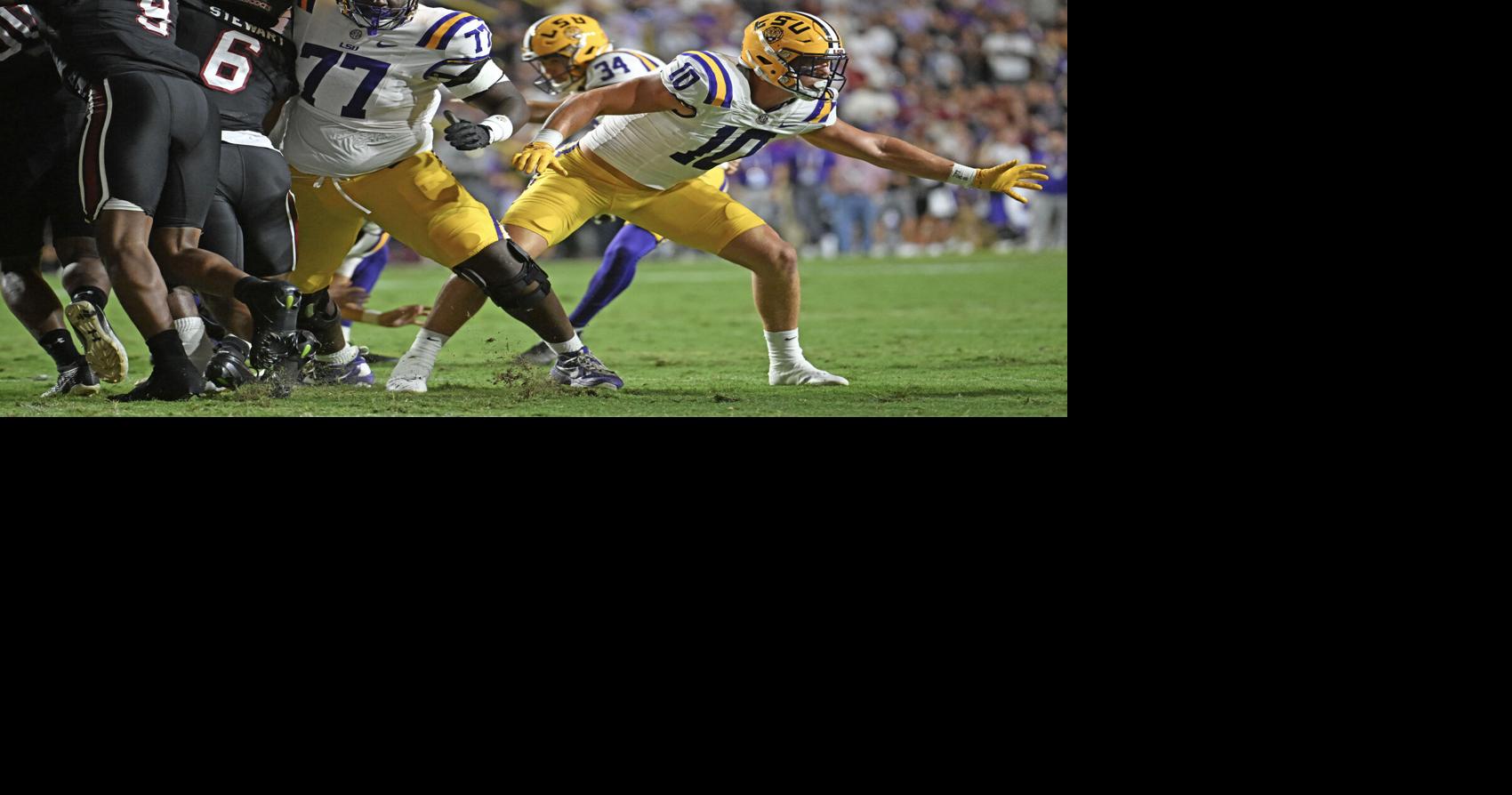 LSU football starting right tackle situation, Frank Wilson | LSU ...
