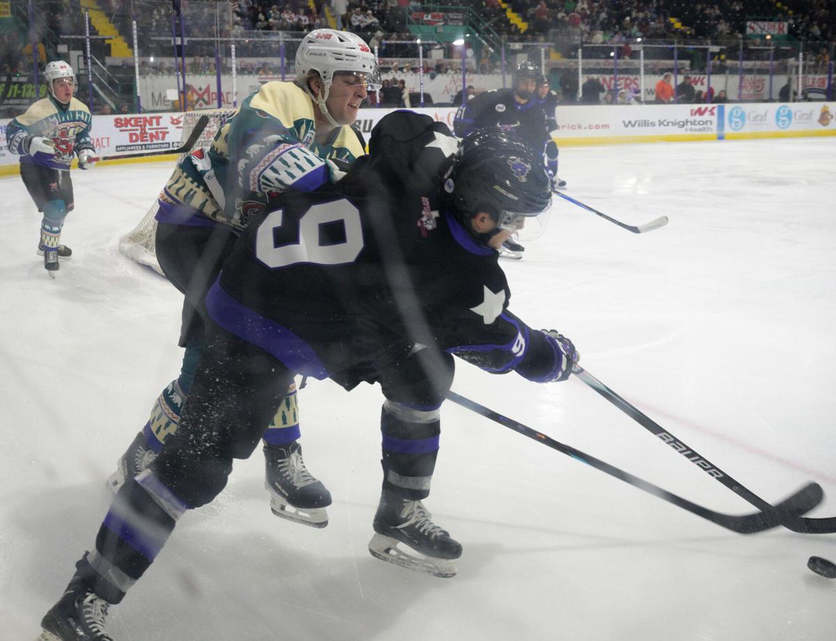 Photos: Mudbugs drop game, snowballs fly at intermission | Sports ...