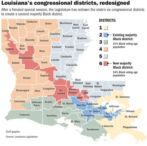 Louisiana Lawmakers Just Approved A New Congressional Map State