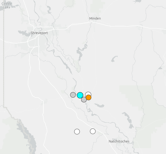 Earthquake shakes Coushatta area again Thursday | News ...