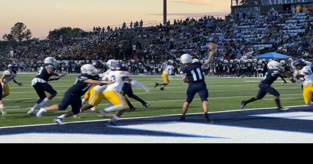 Ben Taylor throws 7 first half TDs as Airline rolls Benton | High ...