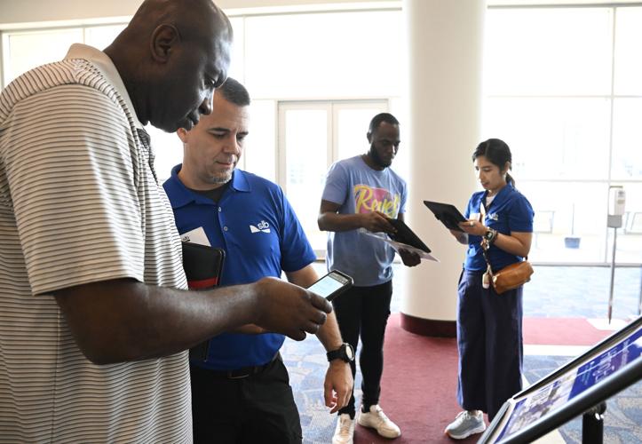 Hundreds turn out for SLB hiring event in Shreveport | News ...