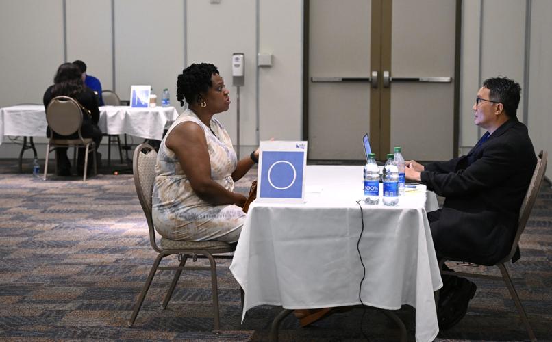 Hundreds turn out for SLB hiring event in Shreveport | News ...