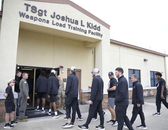 Photos: LA Tech football experiences Barksdale AFB | News ...