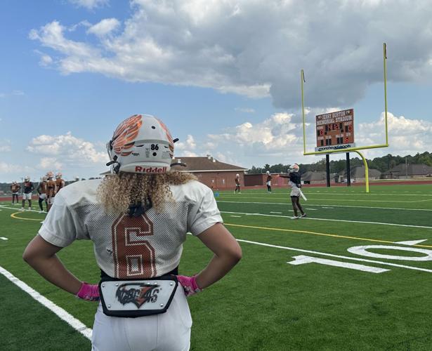 Wide receiver Hannah Mouton will play football at Northwood | High ...