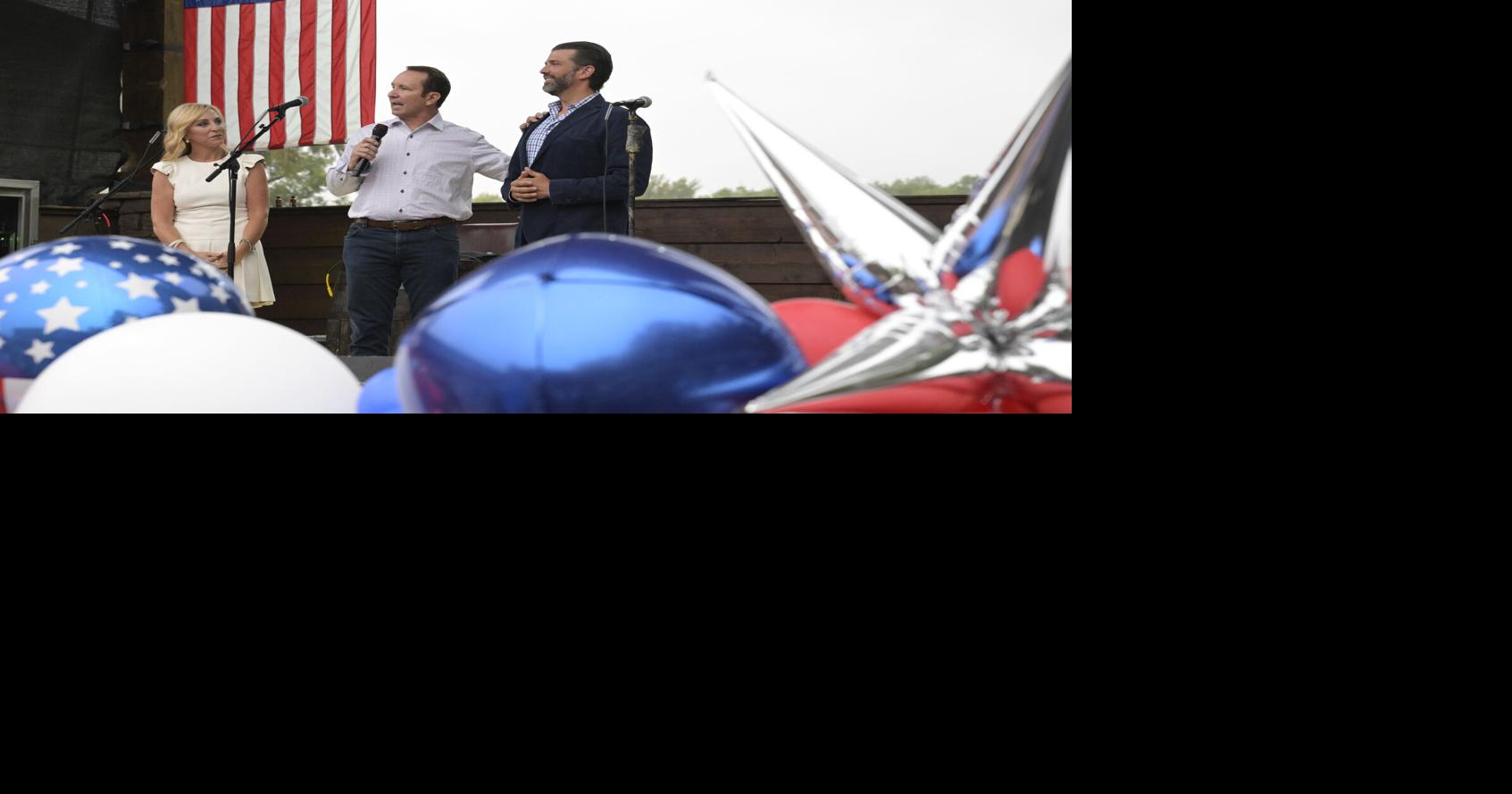 Landry, Trump Jr. rally supporters in Bossier City | News ...