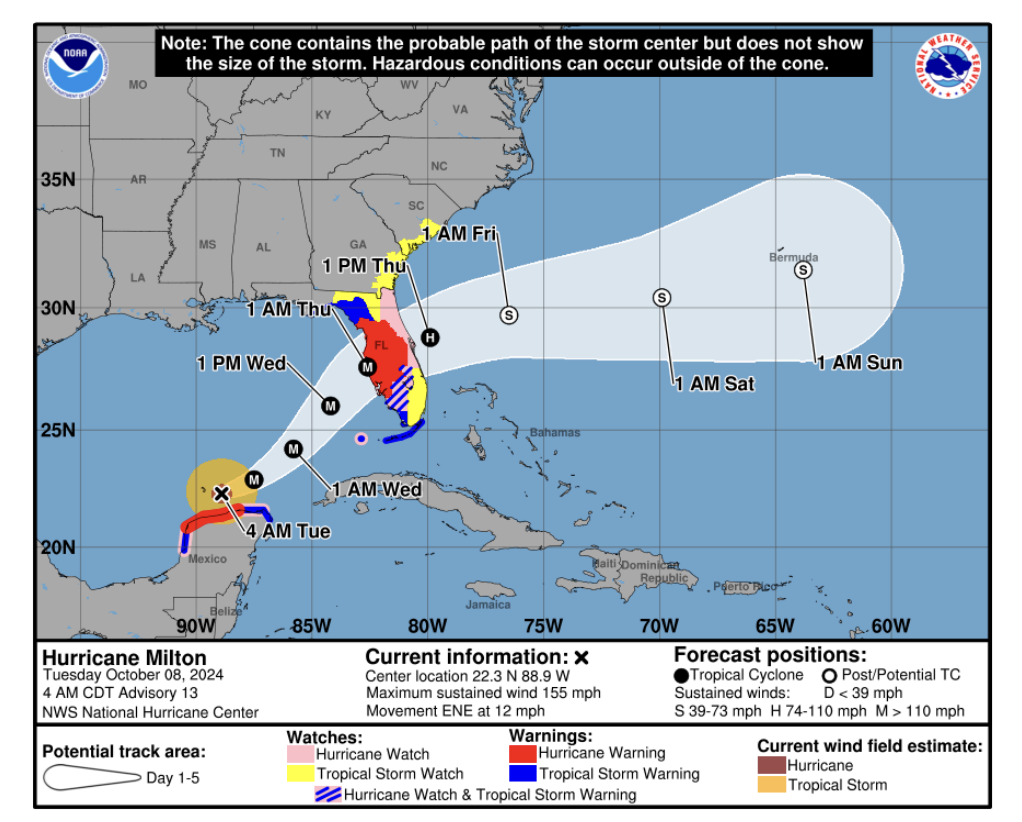 New Orleans meteorologist explains new cone of uncertainty | News ...