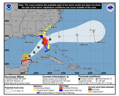 New Orleans meteorologist explains new cone of uncertainty | News ...