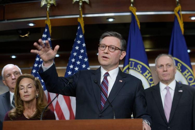 With a bare majority, Speaker Mike Johnson faces tough 2026 | State ...