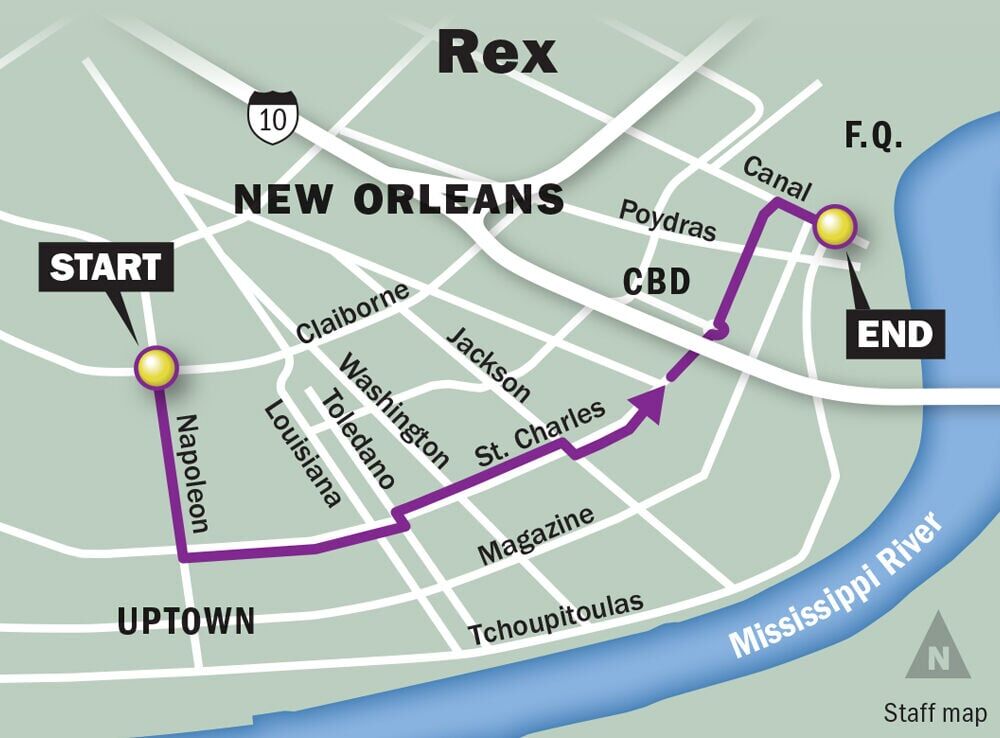 Zulu, Rex parade on Mardi Gras Day 2026 in New Orleans | Food ...