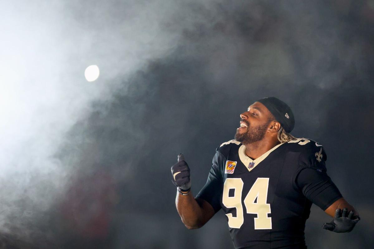 Saints DE Cam Jordan still talking smack with Panthers OL | Saints ...