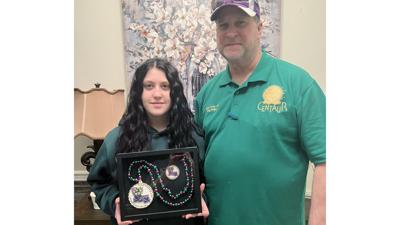 Centaur captain surprises granddaughter for Mardi Gras | Food ...