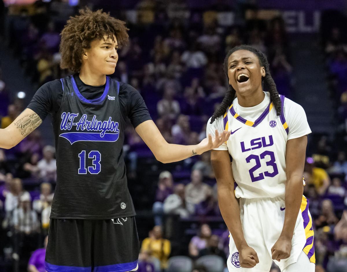 Photos: LSU downs UT-Arlington 110-45 behind career night from freshman ...