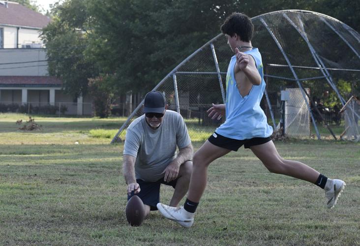 Photos: Place-kicking and punting practice at the park | News ...