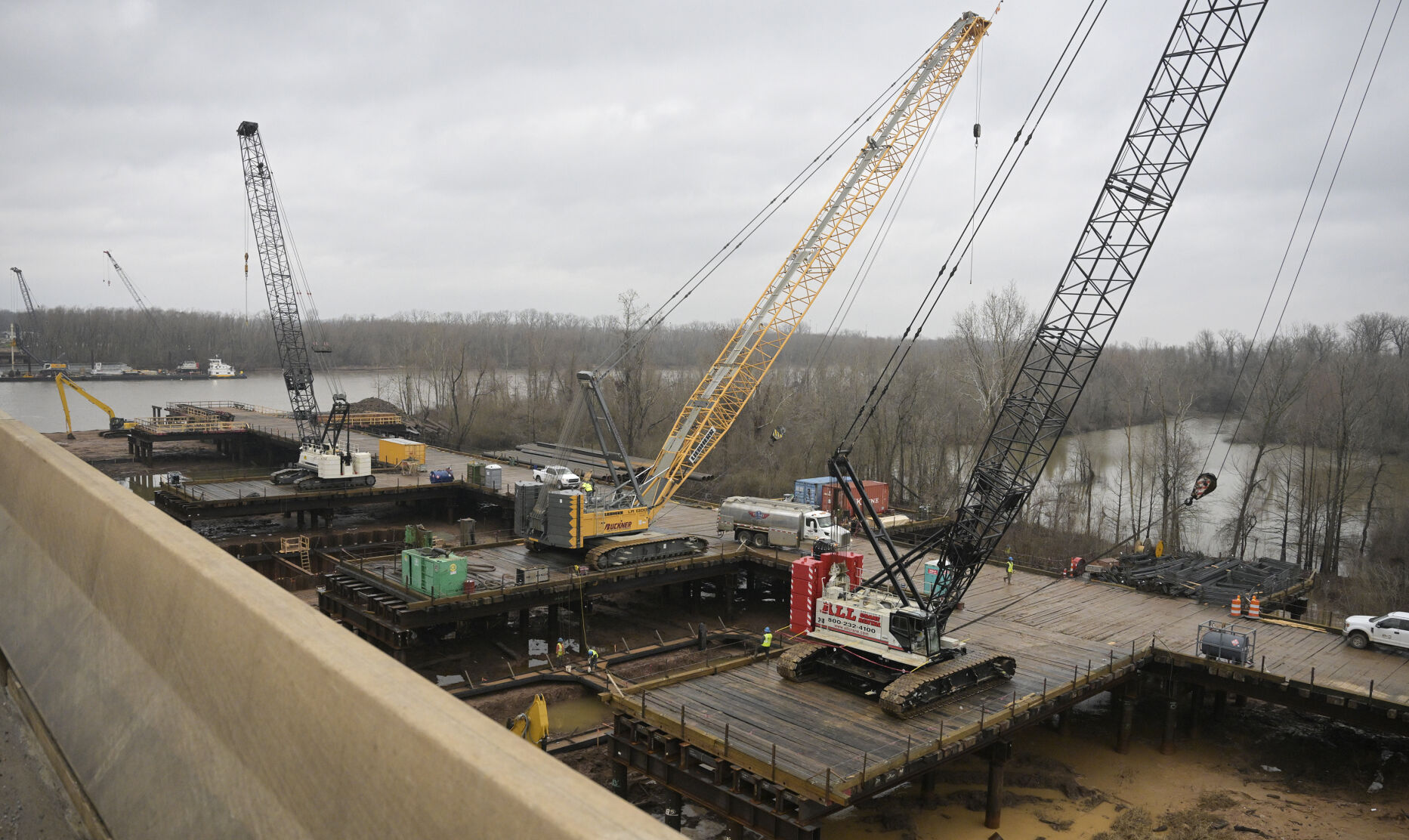 Jimmie Davis Bridge reconstruction to hit new milestone | News ...