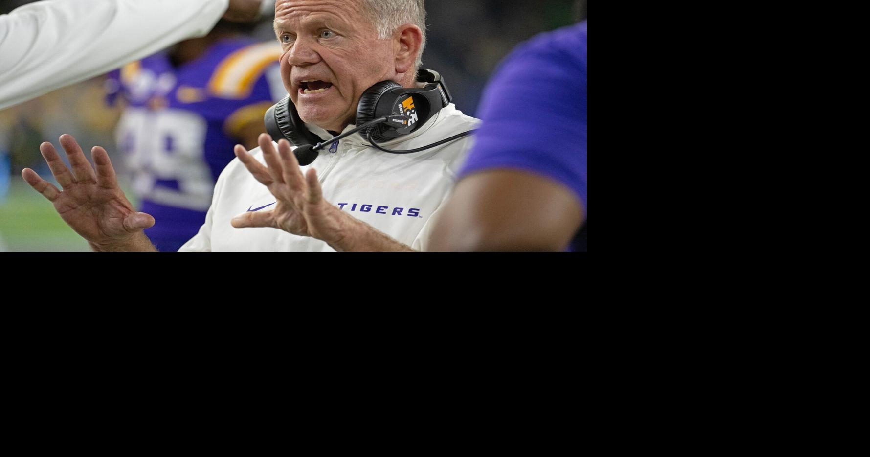Is Brian Kelly rooting for his former team in championship? | LSU ...