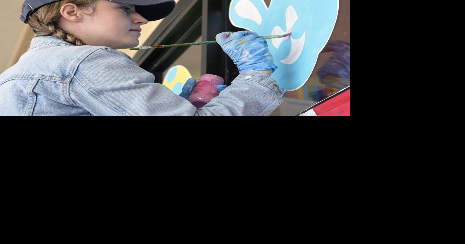 Shreveport artist spreads joy with large-scale painting | Food ...