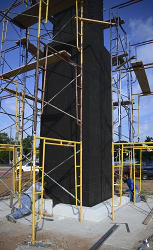 Photos: Monument under construction in Bossier City | | shreveportbossieradvocate.com