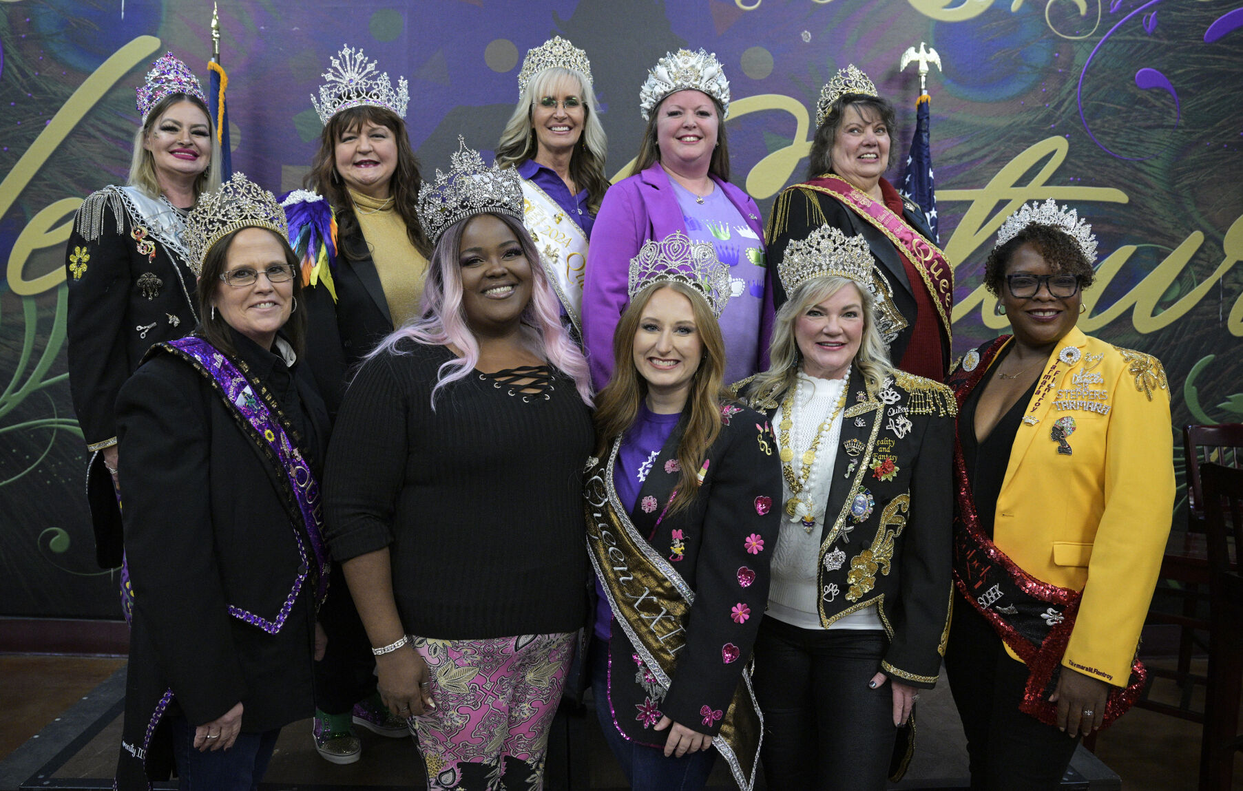 Mardi Gras krewes' royalty gather before 2024 season begins | Krewe of ...