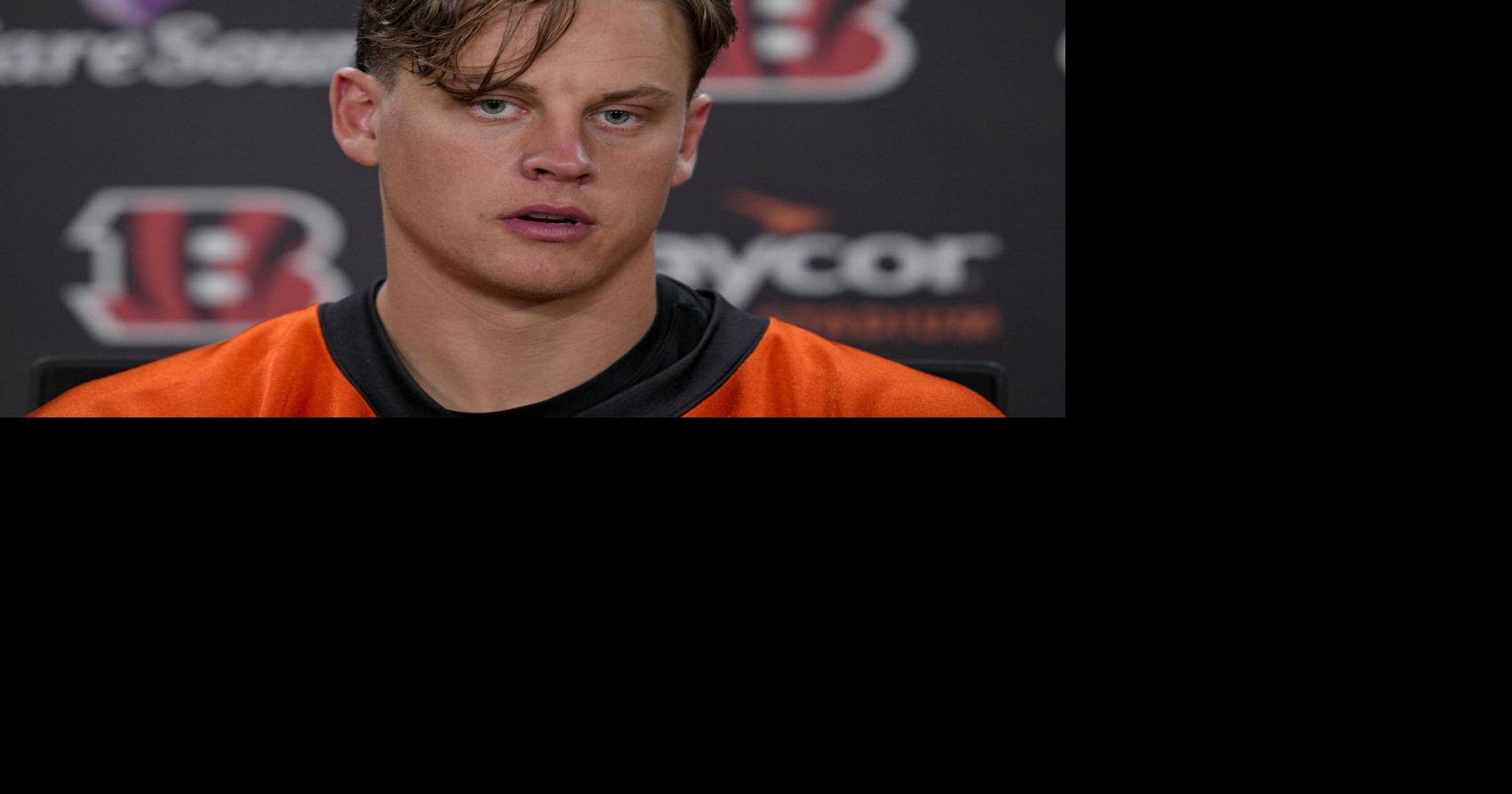 Joe Burrow shows off different look at Bengals training camp | LSU ...