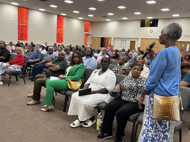 Rep. Cleo Fields answered questions at Shreveport town hall | News ...