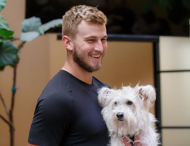 Tyler Shough and Scrim team to promote holiday dog adoption | Food ...