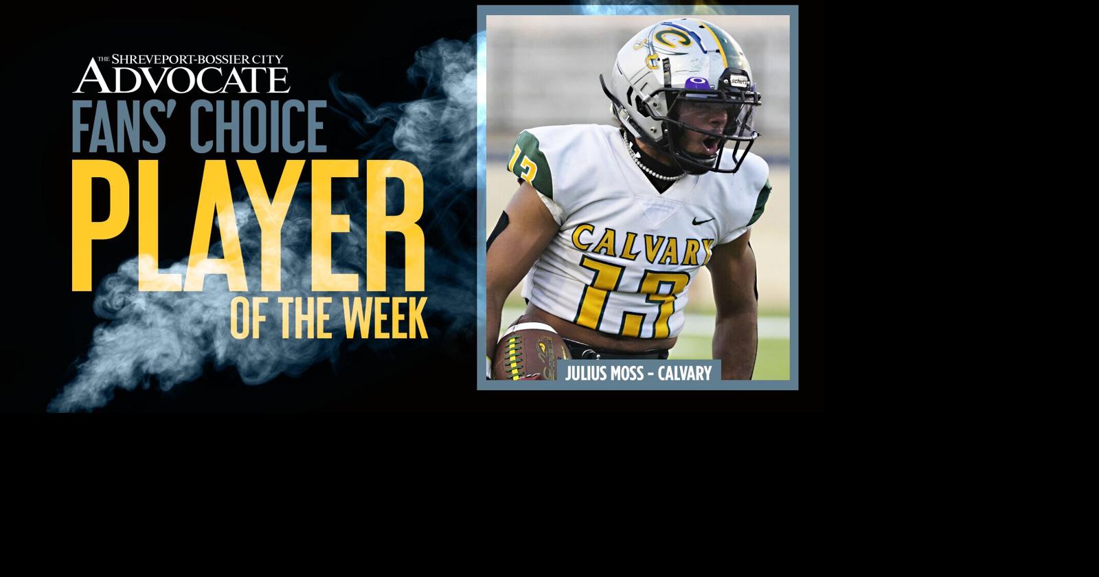 Introducing the Shreveport area's Fans' Choice Player of the Week for ...