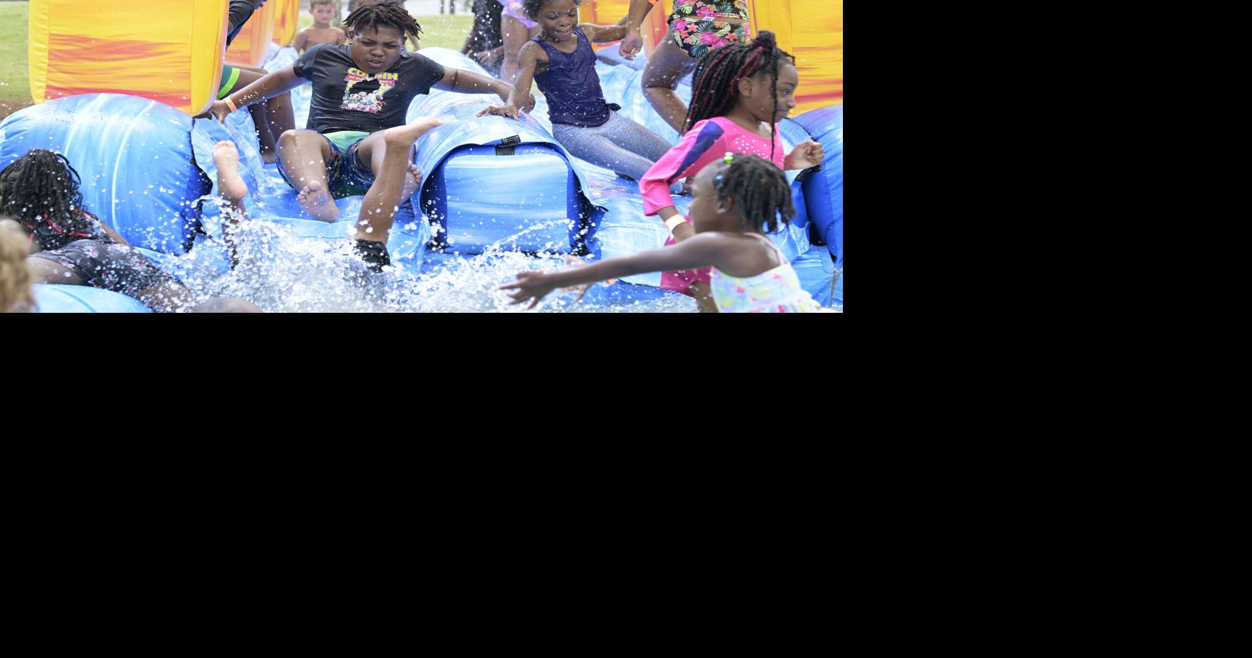 Photos: Sliding and splashing during Water Day in Shreveport | Photos ...