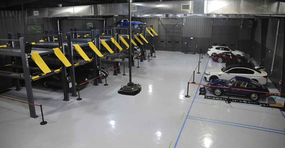 The Paddock Auto Vault combines luxury garage, clubhouse | Food ...
